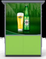 China RVM-1109 60-inch Demo Screen Plastic Bottle Recycling Reverse Vending Machine with 100 Bottle Capacity and 20 PPM Processing Speed for sale