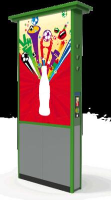 China RVM-1109 Reverse Vending Machine with 2x50