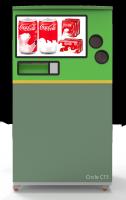 China RVM-1112 Aluminum Can Recycling Reverse Vending Machine with Compactor 1850×1000×850mm AC110V/230V for sale
