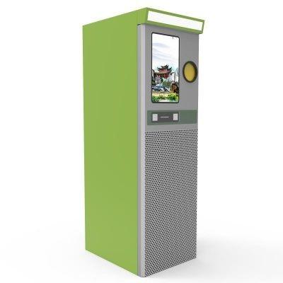 China RVM-1118 IP54 Reverse Vending Machine - 150pcs Capacity Plastic Bottle Recycling with 15