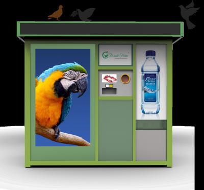 China RVM-2102 Smart Recycling Reverse Vending Machine with Solar Power 50 SKU Capacity 1950mm Height for sale