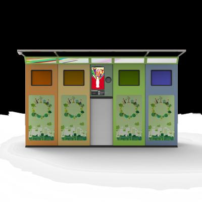 China RVM-2101 AC 110V Smart Reverse Vending Machine - 4-in-1 Recycling for PET Bottles, Cans, Glass & Paper with 1000 Bottle Capacity for sale
