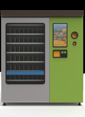 China RVM-3128 Smart Reverse Vending Machine with 32-inch Touch Screen, 800 Bottle Capacity, and Dual Recycling/Vending Functions for sale