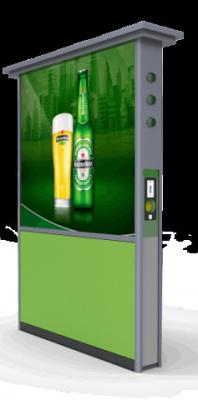 China RVM-1120 Aluminum Can Recycling Reverse Vending Machine 1900mm Height 200pcs Capacity for sale