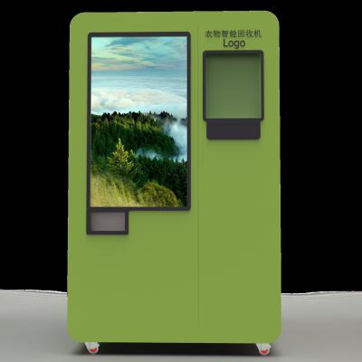 China RVM-1102 30-inch Touch Screen Apparel Recycling Machine with 20kg Capacity and UV Sterilization for sale