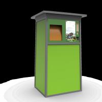 China RVM-1106 Outdoor Park Apparel Reverse Recycling Vending Machine with 20kg Capacity and CE Approval for sale