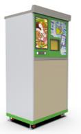 China RVM-3402 Smart Meal Box Recycling Machine with 42-inch Touch Screen, 500-800 Box Capacity & CE Certification for sale