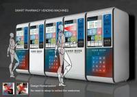 China 32-inch Touch Screen Medical Vending Machine with -15°C Refrigeration and Remote Management - VM-1312 Model for sale