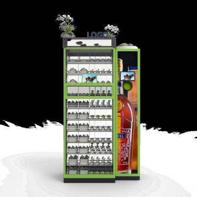 China VM-3404 Smart Vending Machine with 150 Fish Bowl Capacity and 1000W Power for Aquarium & Recycling for sale