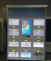 China VM-3007 Cabinet Weighing Vending Machine 10 SKU Capacity 20kg Each with Cooling System for sale