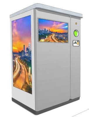 China Scenic Spot PET Bottle Recycling Machine 30 Inch Touch Screen 800pcs Capacity for sale