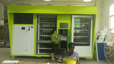 China Multi-Function E-Wallet RVM Recycling Machine 800pcs Plastic Bottle 600pcs Can for sale