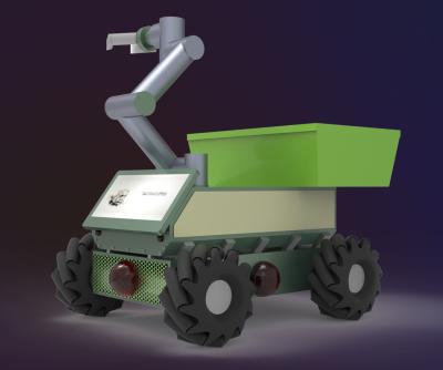 China AMR-1002 Autonomous Mobile Robot with 150kg Payload and 12-Hour Battery for Indoor Logistics Automation for sale
