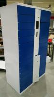 China VM-3411 Cabinet Locker Vending Machine with 25 Lockers and 7-inch Display for Eggs and Agricultural Products for sale