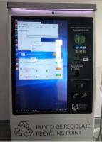 China RVM-3129 Smart Recycling Vending Machine with 40 Pcs/Min Processing and 800 Bottle Capacity for sale