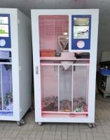 China 3in1 Tin can / aluminum can/ pet bottle Reverse Vending Machine With compactor for sale