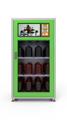 China Dangerous Chemical Storage RFID Vending Machine 80 SKU Inventory Management for sale