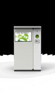 China Party Show Aluminum Can Recycling Machine with 50-inch Advertising Screen - 40pcs/min Processing & 1000 Bottle Capacity for sale