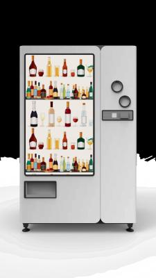 China Outdoor Reverse Vending Machine 60pcs/min 1000pcs Capacity for PET Bottles and Cans for sale