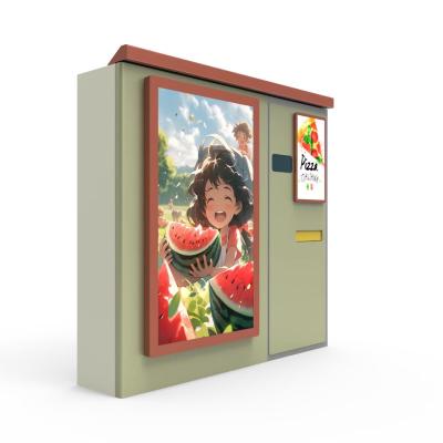 China VM-3009 49-Inch Touch Screen Pizza Vending Machine with 200 Box Capacity and 3.5KW Microwave Heating for sale