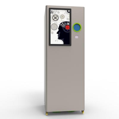 China AI Powered Portable Reverse Vending Machine 450 PET Bottle 450 Metal Can Storage for sale