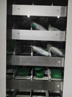 China VM-6003 RFID Card Operated Scrub Vending & Recycling System - 100 Suit Capacity, 380L Storage for Hospitals & Labs for sale