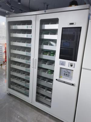China VM-6003 RFID Scrub Vending & Recycling Machine with 108-Set Capacity and 21.5-inch Touch Screen for Healthcare Facilities for sale