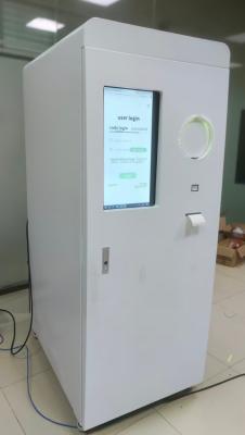 China Exclusive indoor Glass Shredder RVM system storage capacity up to 3000 bottles for sale