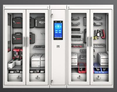China Smart RFID Tool Cabinet Inventory Management Solution 1950H 1100W 600D for Aviation Maintenance for sale