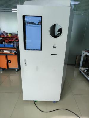 China 21inch Touch Screen Reverse Vending Machine For PET and metal can Recycling for sale