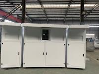China Outdoor 4 in1 combo Reverse Vending Machine for Cartons, Textiles, Smart Electronics, Recycling, AI powered for sale