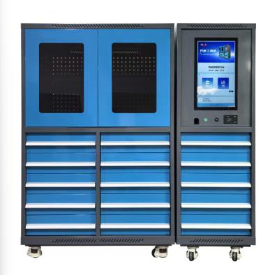 China RFID Smart Cabinet Inventory Management Solution 60 SKU 80 Drawers for Toolholders and Cutting Tools for sale