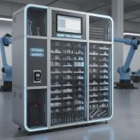China Flexible Smart RFID Cabinet Vending Solution for CNC turning tools, hand tools, integrate with ERP, SAP for sale