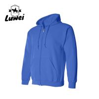 China Oversized Bluzy Blank Zip 50%Polyester 50% Cotton Embroidered Slim Fit Moletons Thin Washed String Hoodies Sweatshirts for sale