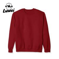 China Sports Heavy Cotton Mens Fleece 300g 100%Cotton Felpe Con Cappuccio Pullover Crewneck Sweatshirt Slim Fit Hoodies for sale
