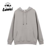 China Drawstring Blank Plain Heavy Duty 330g Bluza Premium Cotton Polyester Men Hoodies Active Sweatshirt for sale