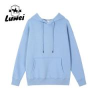 China Drawstring Blank Plain Heavy Duty 330g Bluza Premium Cotton Polyester Men Hoodies Active Sweatshirt for sale