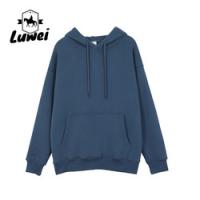 China Drawstring Blank Plain Heavy Duty 330g Bluza Premium Cotton Polyester Men Hoodies Active Sweatshirt for sale