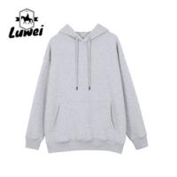 China Drawstring Blank Plain Heavy Duty 330g Bluza Premium Cotton Polyester Men Hoodies Active Sweatshirt for sale