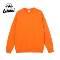 China Crew Neck Organic Pure Felpa Uomo 350g Moletons Camisa De Entrenamiento 100%Cotton Sweatshirt Pullover Hoodie for sale