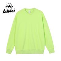 China Crew Neck Organic Pure Felpa Uomo 350g Moletons Camisa De Entrenamiento 100%Cotton Sweatshirt Pullover Hoodie for sale