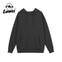 China Custom Streetwear Thin Drawstring 350g Sweatshirts Slim Fit Graphic Polyester 100% Cotton Moletons Unisex Hoodie With Pocket for sale