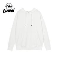 China Custom Streetwear Thin Drawstring 350g Sweatshirts Slim Fit Graphic Polyester 100% Cotton Moletons Unisex Hoodie With Pocket for sale