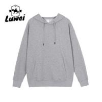 China Custom Streetwear Thin Drawstring 350g Sweatshirts Slim Fit Graphic Polyester 100% Cotton Moletons Unisex Hoodie With Pocket for sale