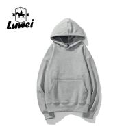 China Custom Modest Felpe Con Cappuccio 95% Cotton Bluzy Blank Vintage Oversize Sweatshirt Knit Premium Hoodies for sale