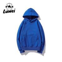 China Custom Modest Felpe Con Cappuccio 95% Cotton Bluzy Blank Vintage Oversize Sweatshirt Knit Premium Hoodies for sale