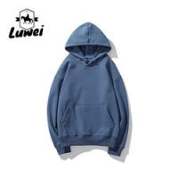 China Custom Modest Felpe Con Cappuccio 95% Cotton Bluzy Blank Vintage Oversize Sweatshirt Knit Premium Hoodies for sale