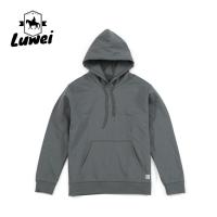 China Texture Pullovers 360g Fabric Solid Custom Bluza Hooded Men Thick Basic Sweatshirts Quality Jogger Hoodies for sale