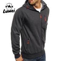 China Cropped Moletons Hooded Fitness Slim Fit Jogger Sweat-shirt Bluza Casual Zipper Sweatshirts Mens Outerwear Pullover for sale