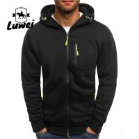 China Cropped Moletons Hooded Fitness Slim Fit Jogger Sweat-shirt Bluza Casual Zipper Sweatshirts Mens Outerwear Pullover for sale